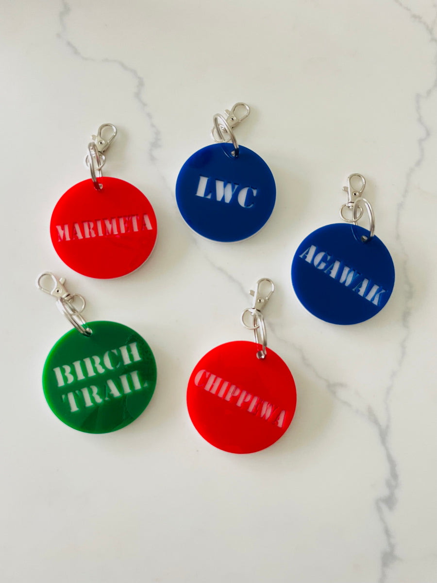 Camp Keychain – Sophia James Designs