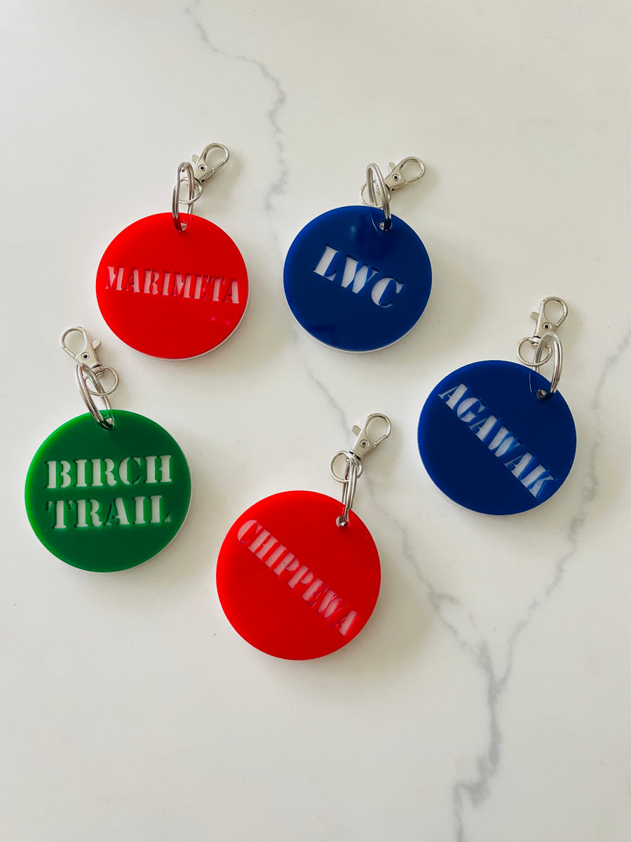 Camp Keychain – Sophia James Designs